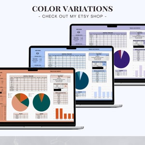 Reading Tracker Excel Template Book Tracker Google Sheets Spreadsheet ...
