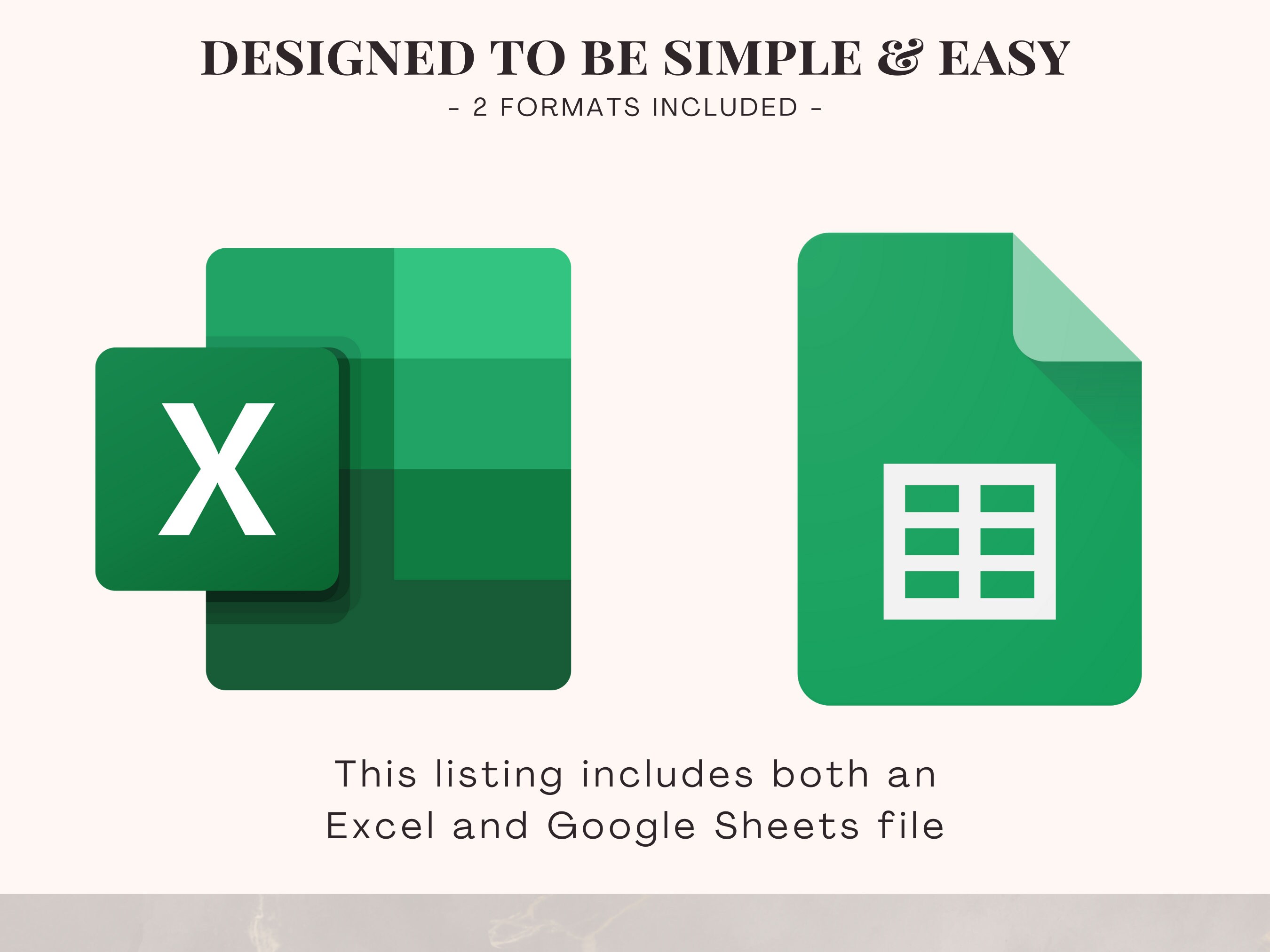 Reading Journal Google Sheets Book Tracker Excel Spreadsheet Reading ...