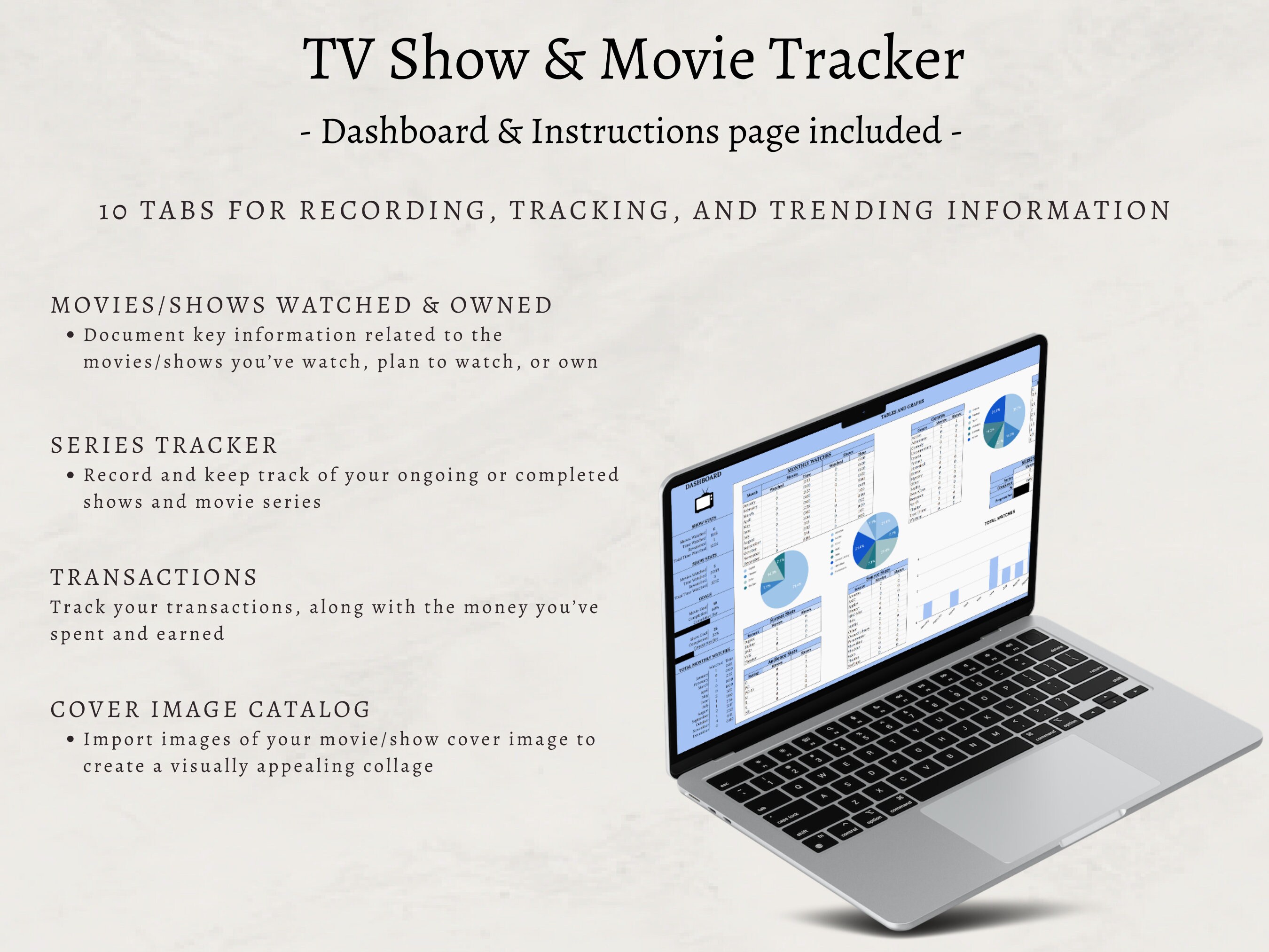 Ultimate Entertainment Tracker Bundle Reading/book Journal, TV Show ...