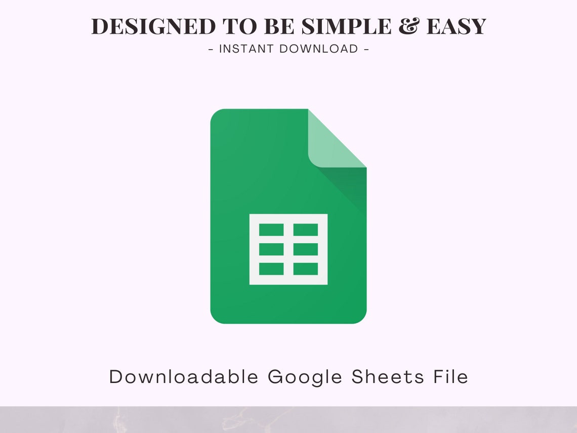 Habit Tracker Google Sheets Template, Digital Habit Planner Template ...