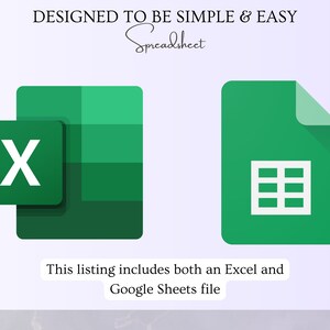 Reading Journal & Book Tracker Spreadsheet - Google Sheets and Excel ...