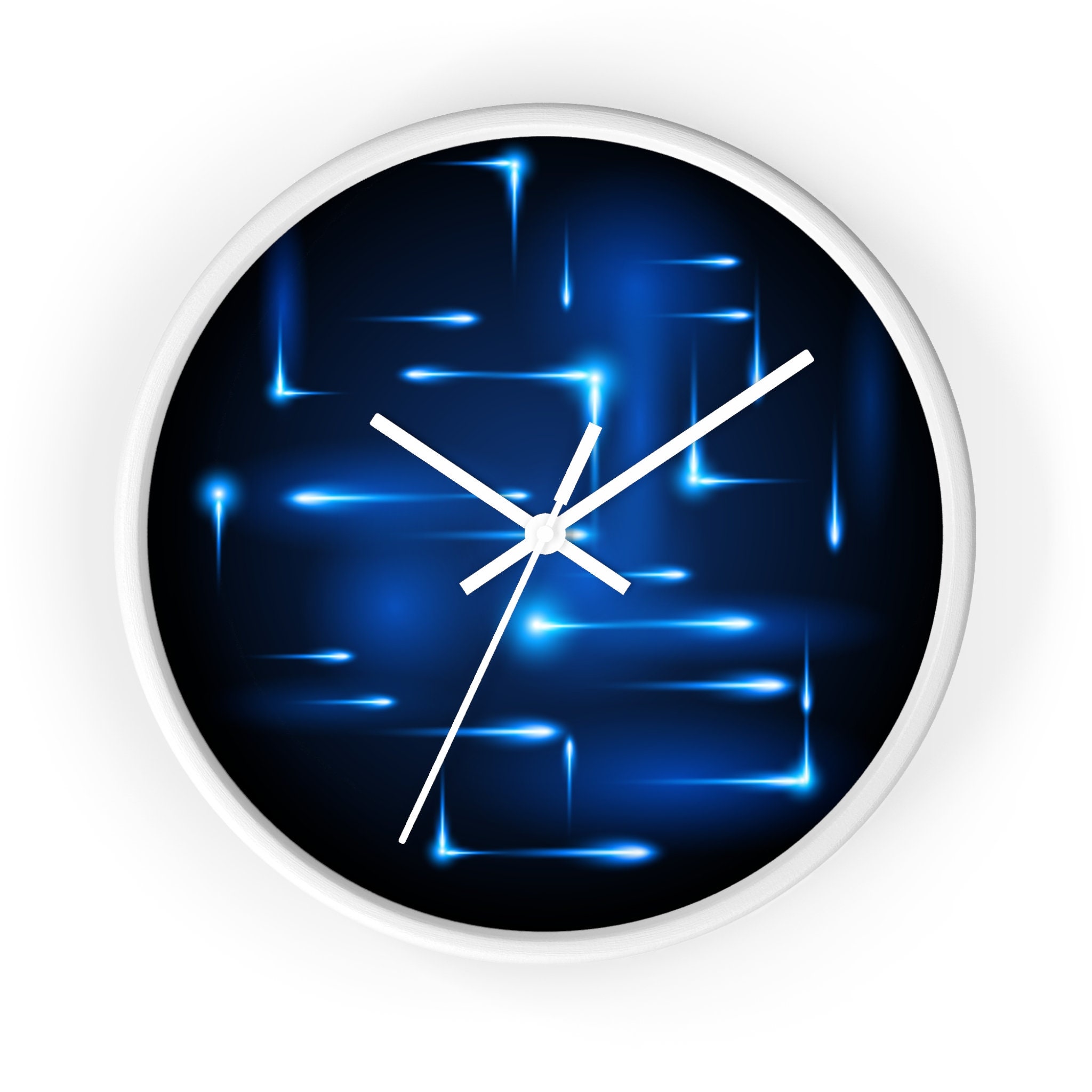 Electric Modern Electric Wall Clock Silent Non-ticking Battery Operated ...