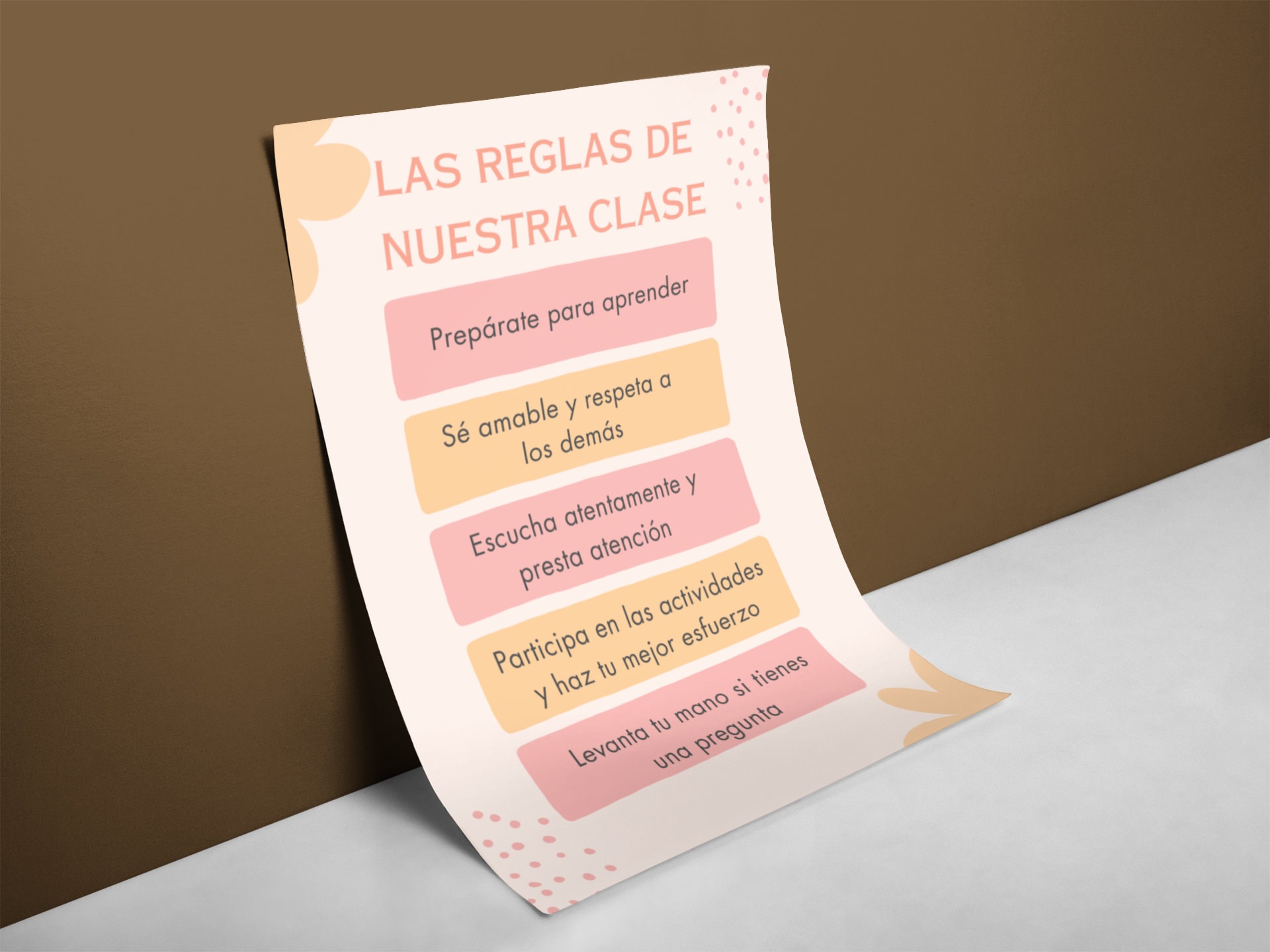 Spanish Classroom Posters / Class Rules / Wall Posters / Espanol - Etsy