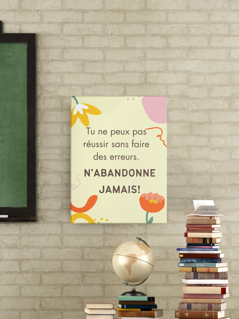 French Motivational Poster / Classroom Decor / Wall Poster / Français ...