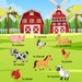 Farm Animals / French & Spanish Posters / Educational Wall Posters - Etsy