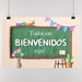Spanish Welcome Poster / Classroom Poster / Inclusion - Etsy