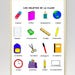 Spanish School Supplies Posters / Learning Resource / Espanol / Foreign ...