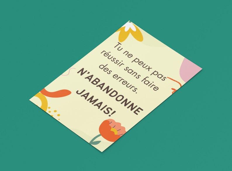 French Motivational Poster / Classroom Decor / Wall Poster / Français ...