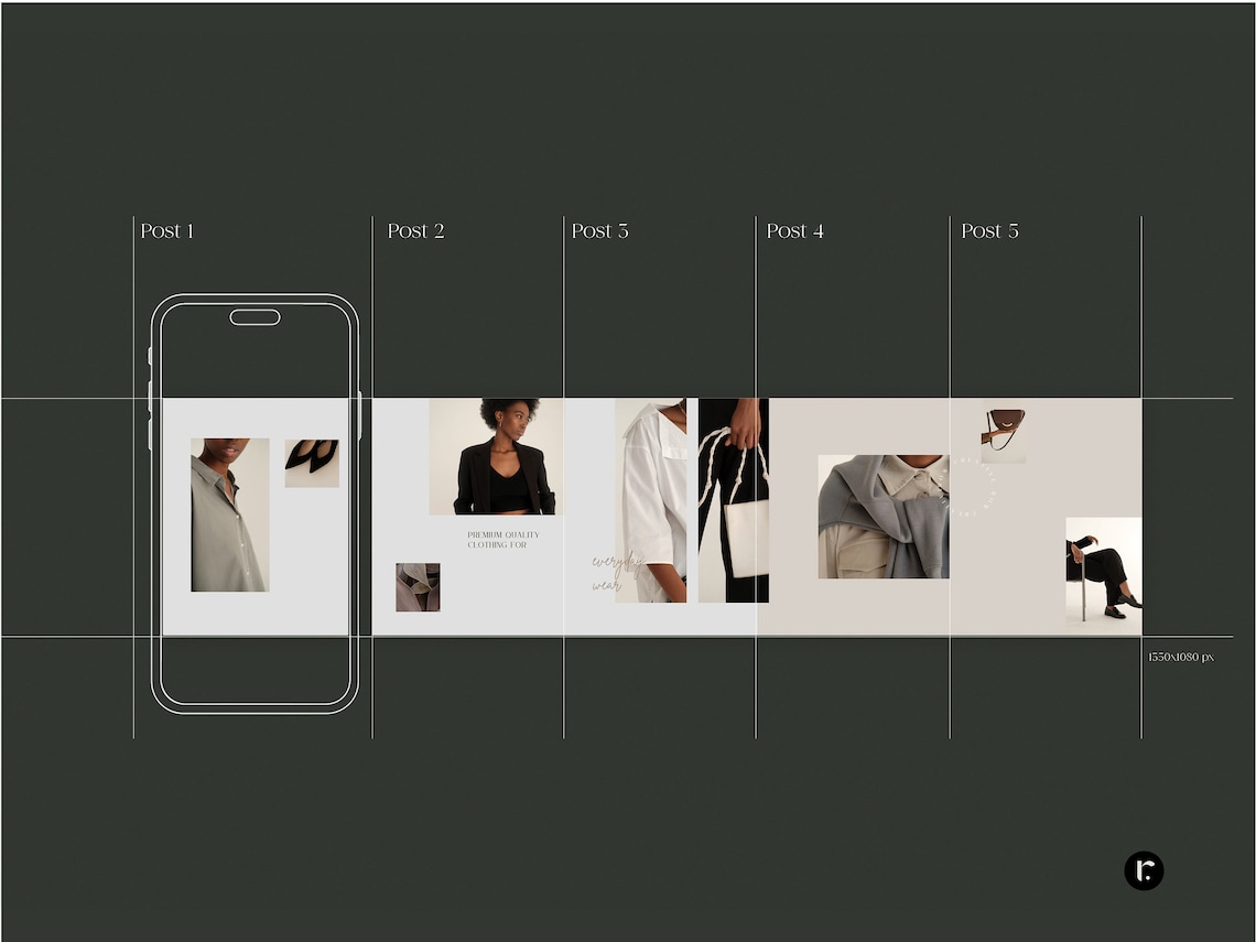 Minimal Instagram Carousel, Instagram Carousel Template, Fashion ...