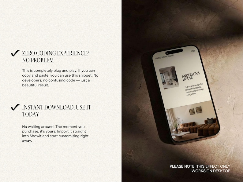 Showit Image Grow on Scroll Effect, Interactive Animation Canvas ...