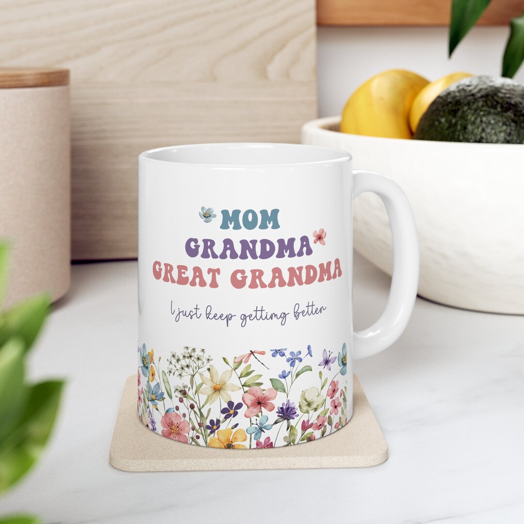 Mom Grandma Great Grandma Mug - Perfect Mother's Day & Easter Gift ...