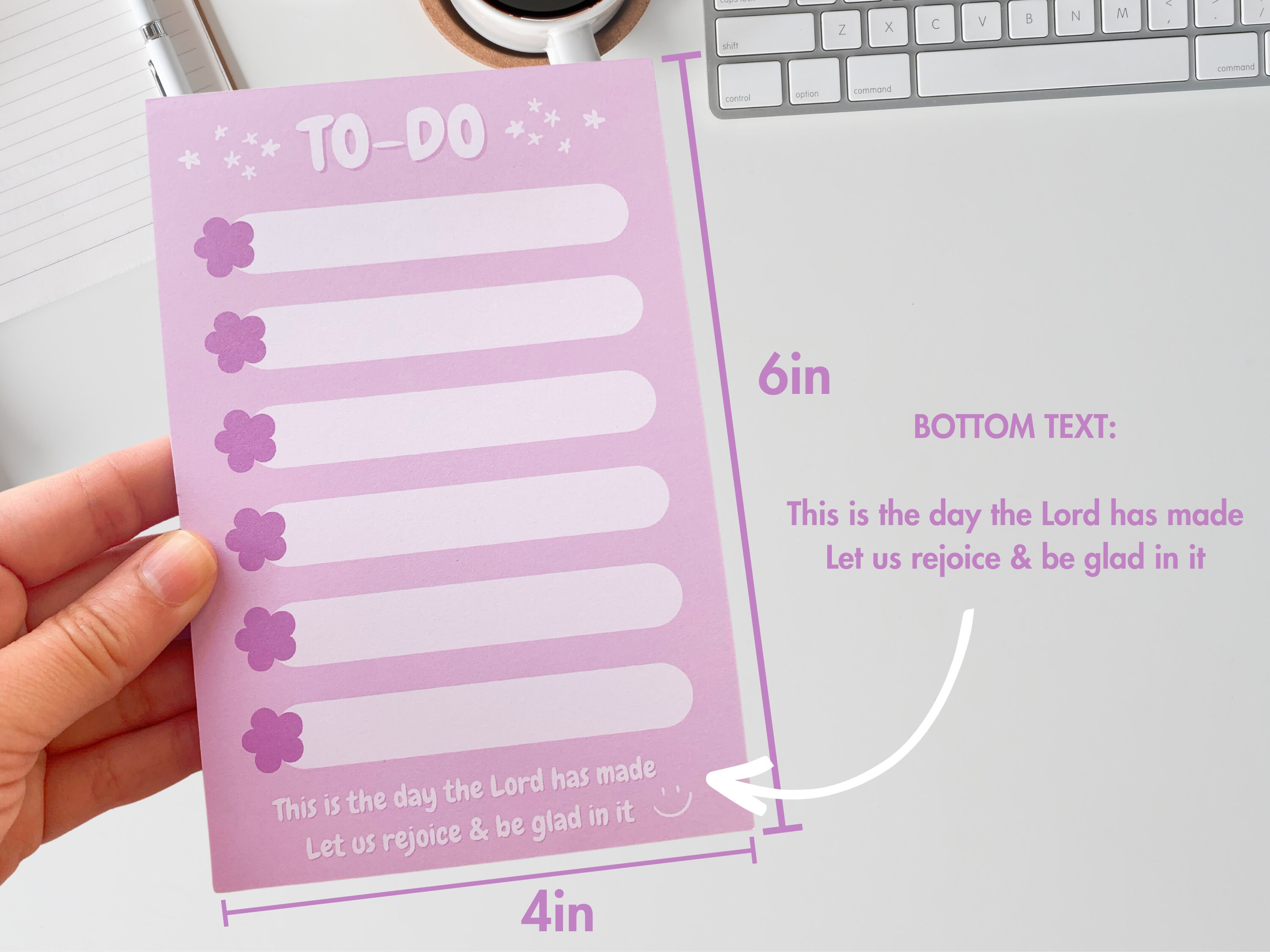 To Do List / Planning Notepad / to Do Notepad / Christian - Etsy