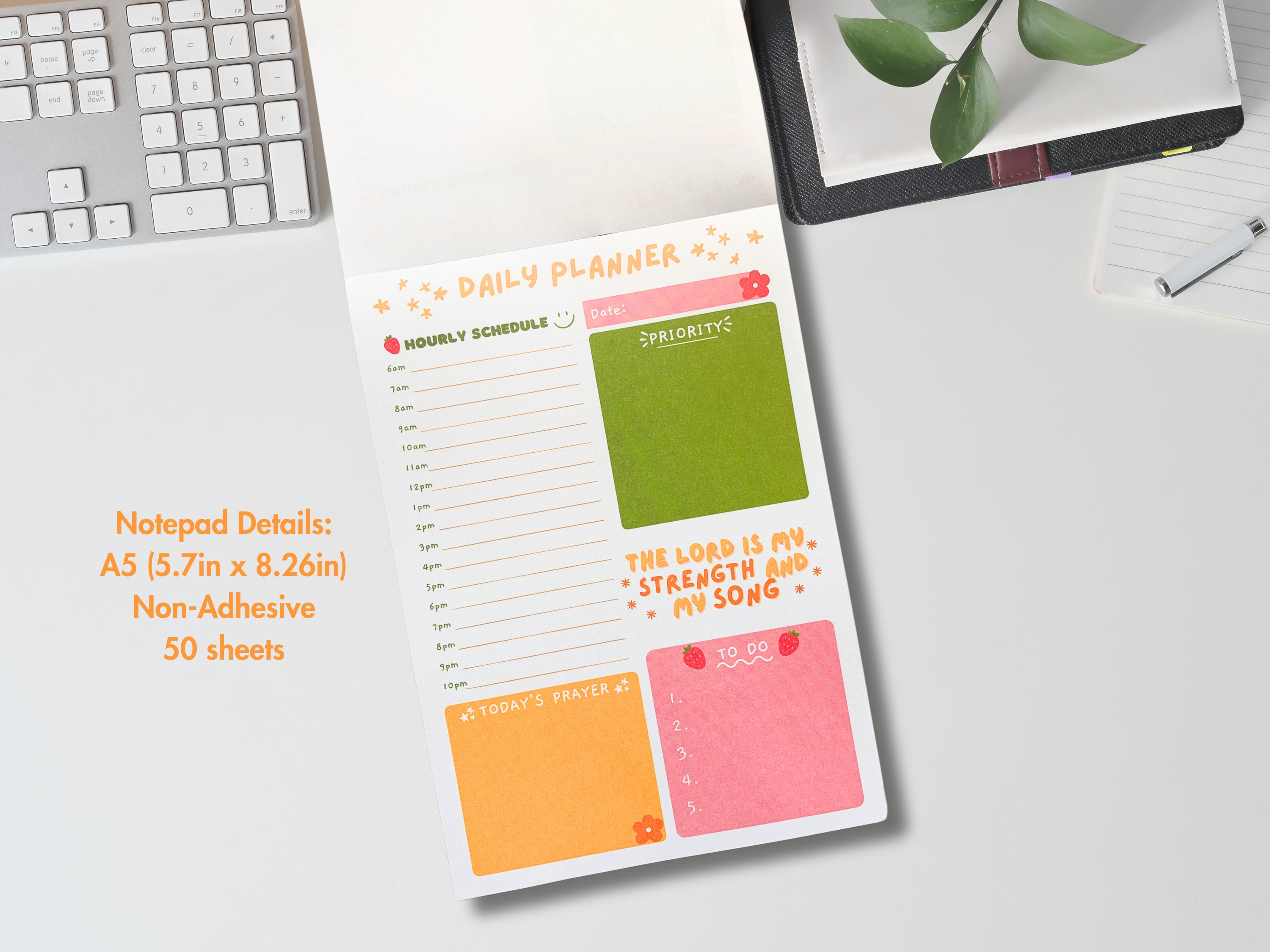 Daily Planner / Christian Daily Planner / Bible Planner / Christian ...