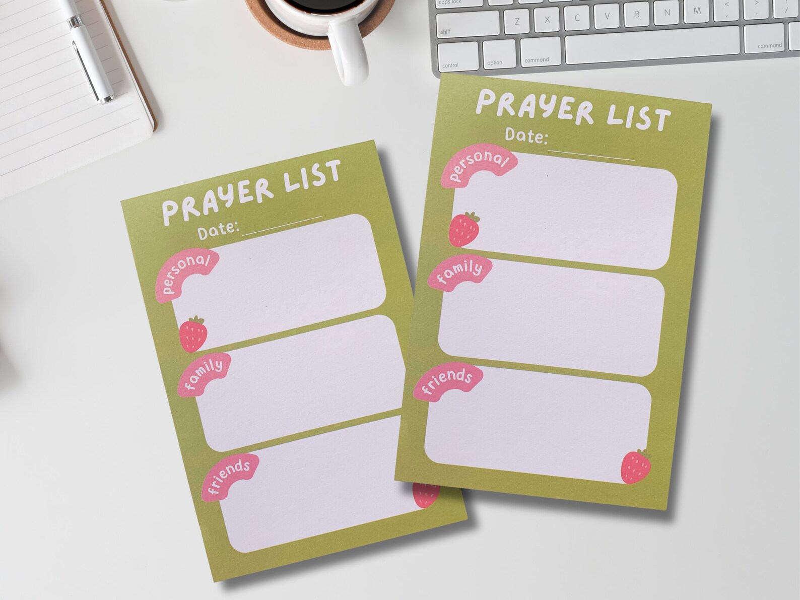 Prayer List Notepad / Prayer Memo Pad / Prayer Cards / Christian ...