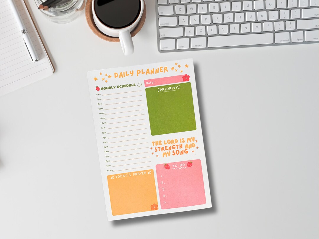 Daily Planner / Christian Daily Planner / Bible Planner / Christian ...