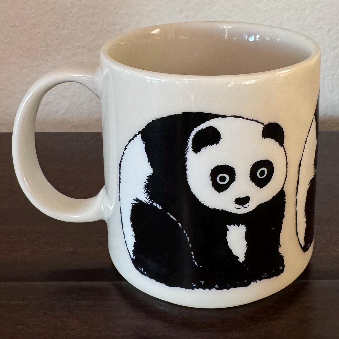 Vintage Panda Bear Mug: Taylor & Ng Animates Collection - Etsy