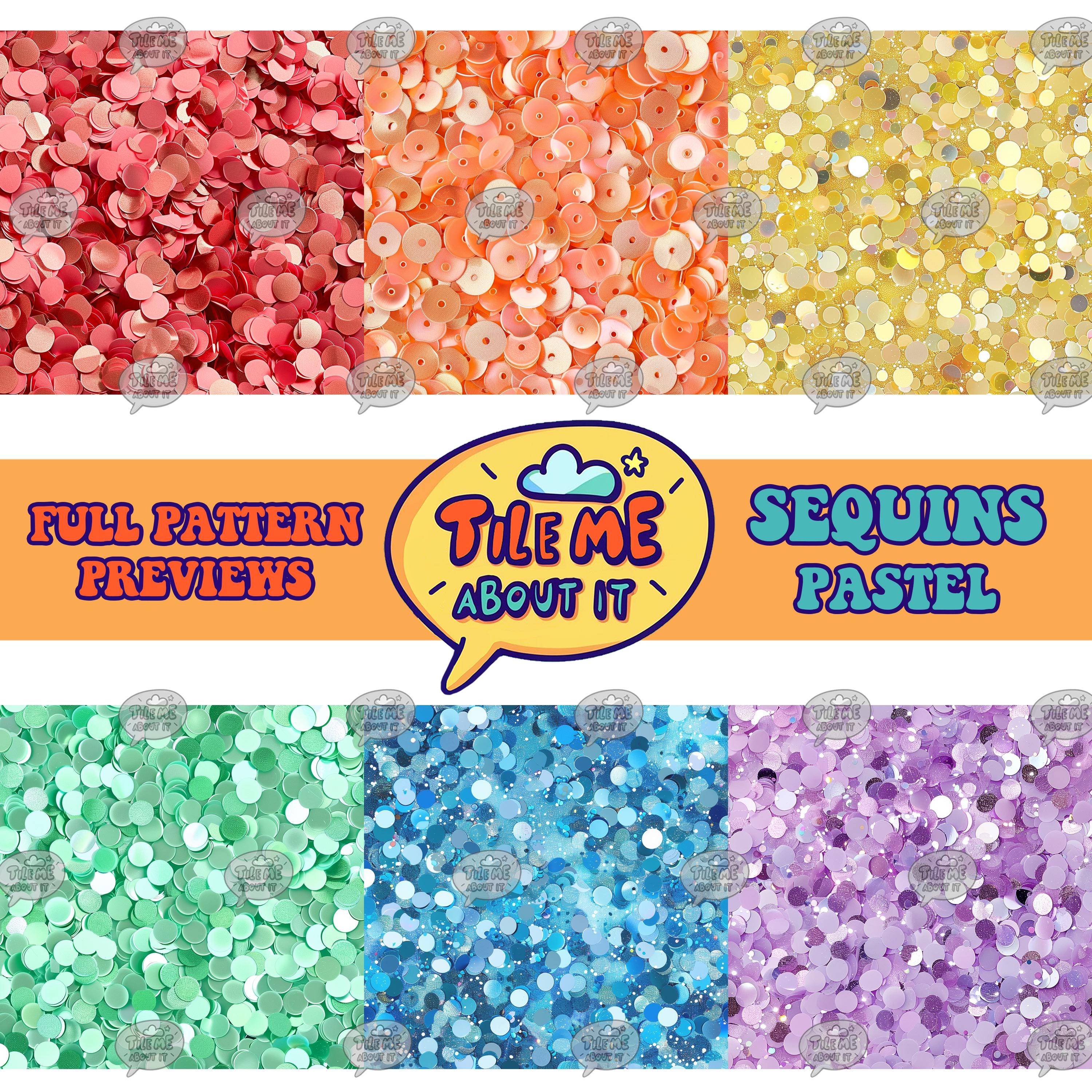 Sequins Pastel | Digital Seamless Repeating Patterns | Digital Paper - Etsy