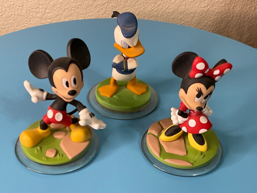 Disney Infinity Mickey, Minnie Mouse & Donald Duck Characters - Etsy
