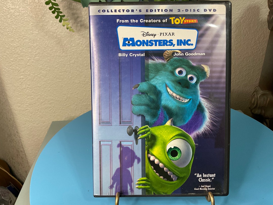 Disney Pixar Monsters, Inc. Collectors Edition 2-disc DVD 2001-2002 - Etsy
