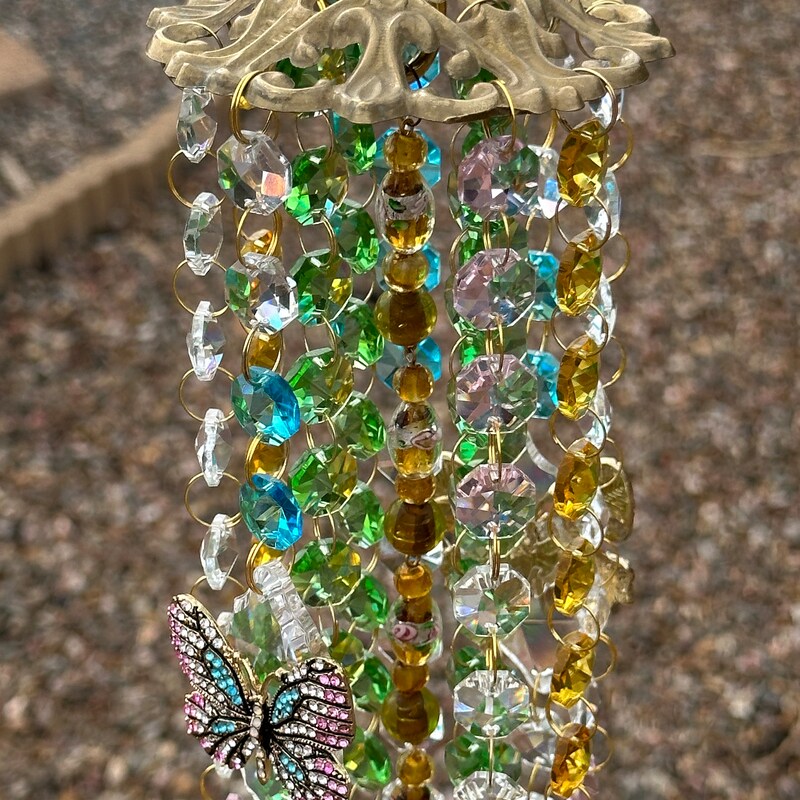 Crystal Wind Chimes - Etsy