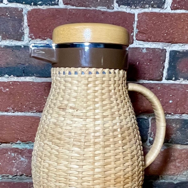 Wicker Pitcher - Etsy