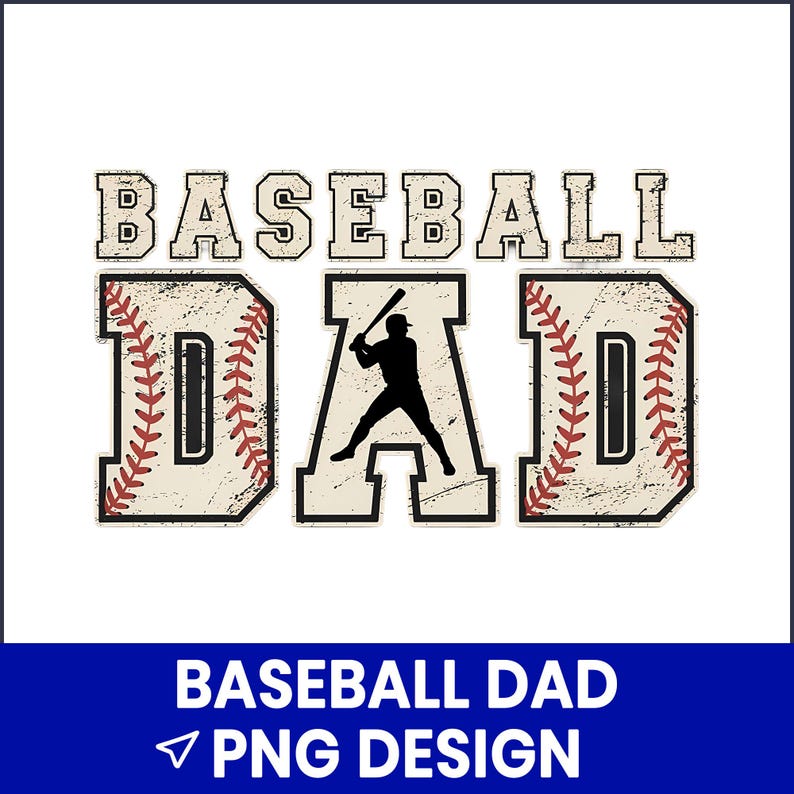 Baseball Dad PNG, Sports Dad PNG, Father's Day Baseball PNG, Baseball ...