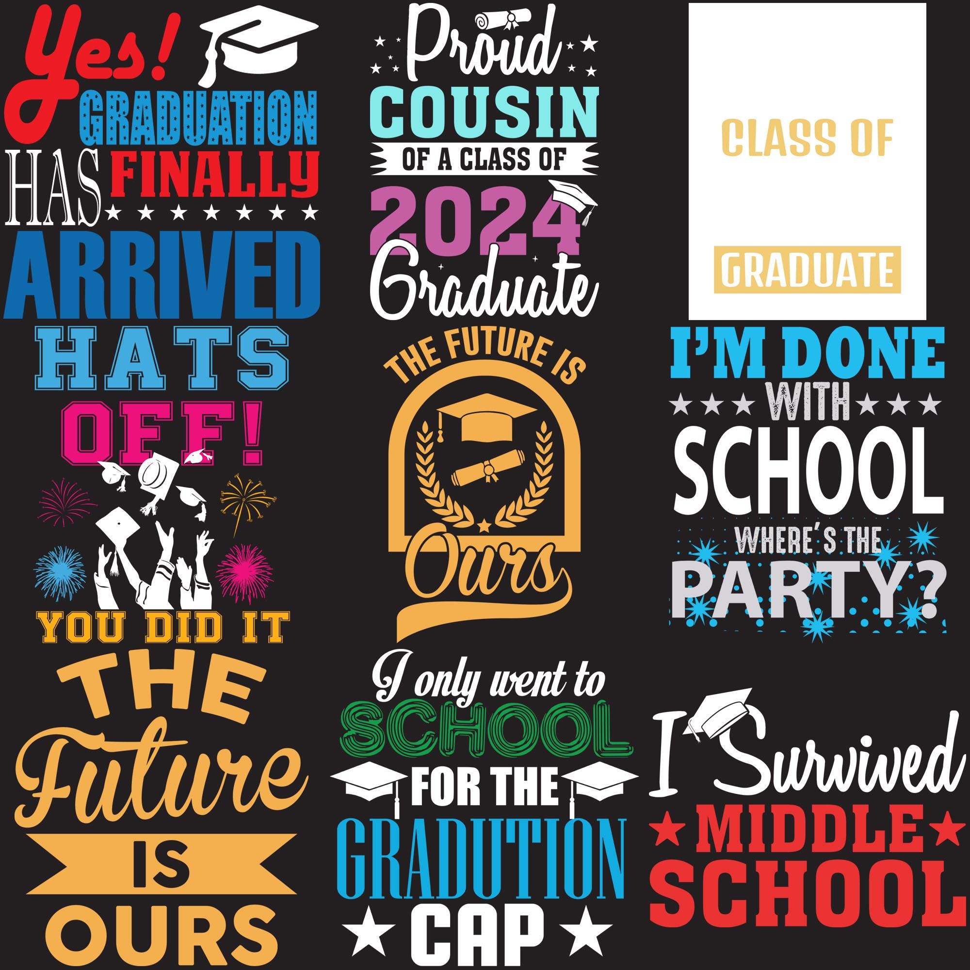 Graduation PNG, Class of PNG, Graduate PNG, Graduation Cap Png, Diploma ...