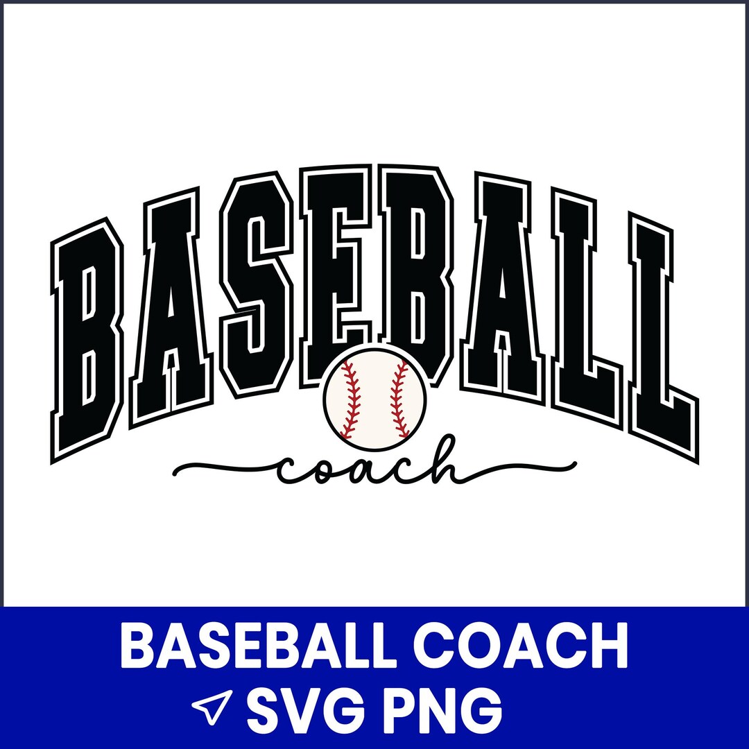 Baseball Coach SVG, Coach Life SVG, Sports SVG, Baseball Team Design ...