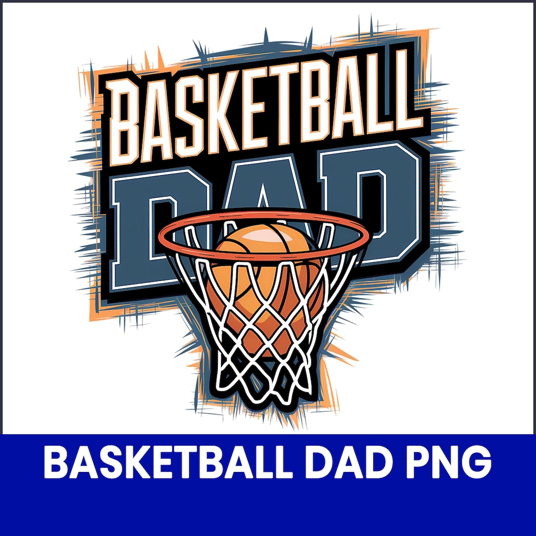 Basketball Dad PNG, Sports Fan Shirt Design (digital Download) - Etsy