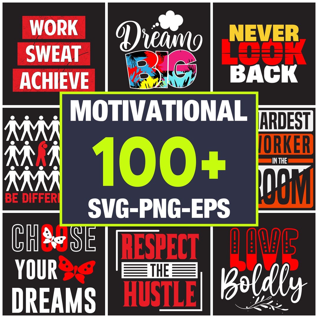 Motivational PNG, Inspirational PNG, Positive Quote PNG, Motivational ...