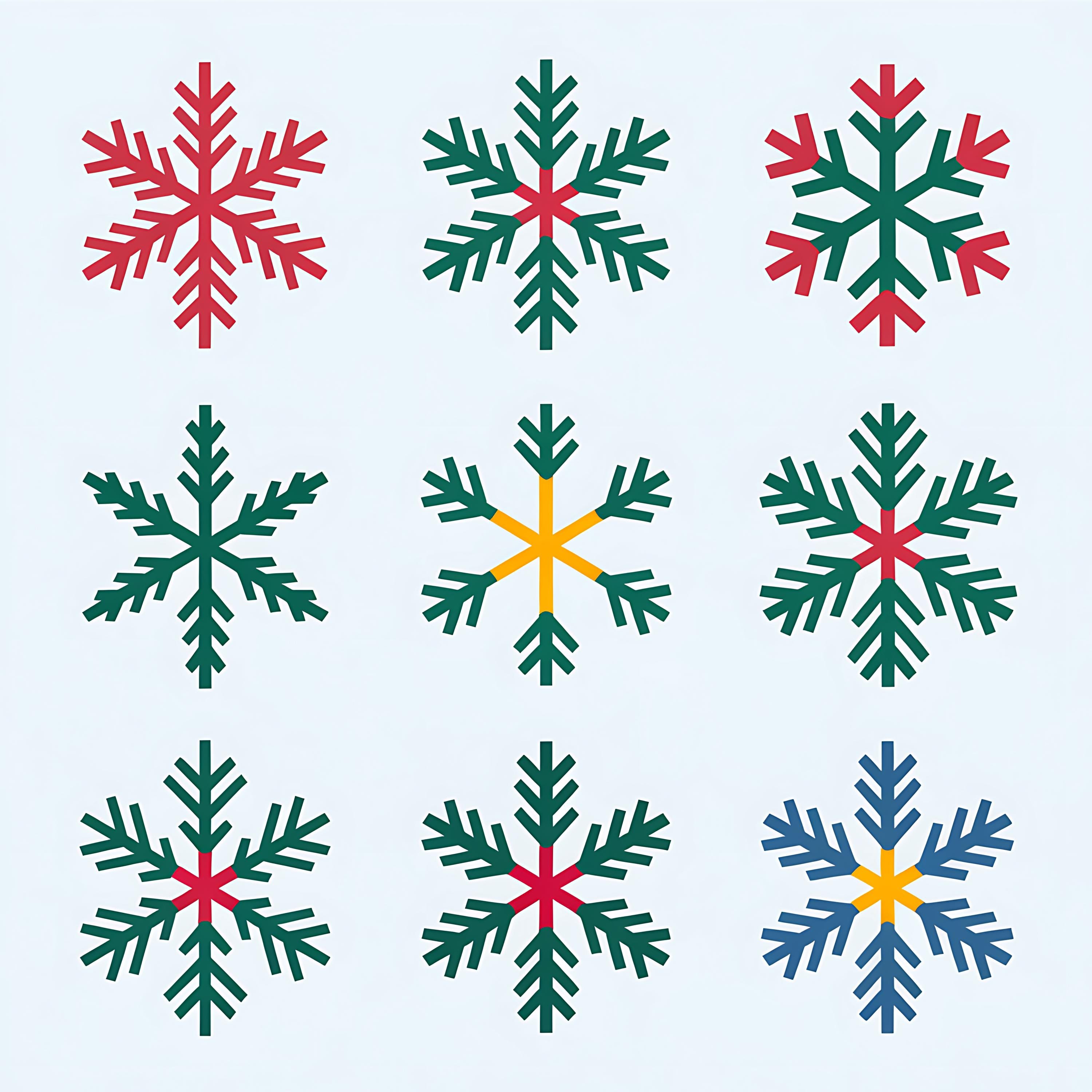 500+ Snowflakes PNG Bundle - Winter Clipart, Christmas Snowflake ...