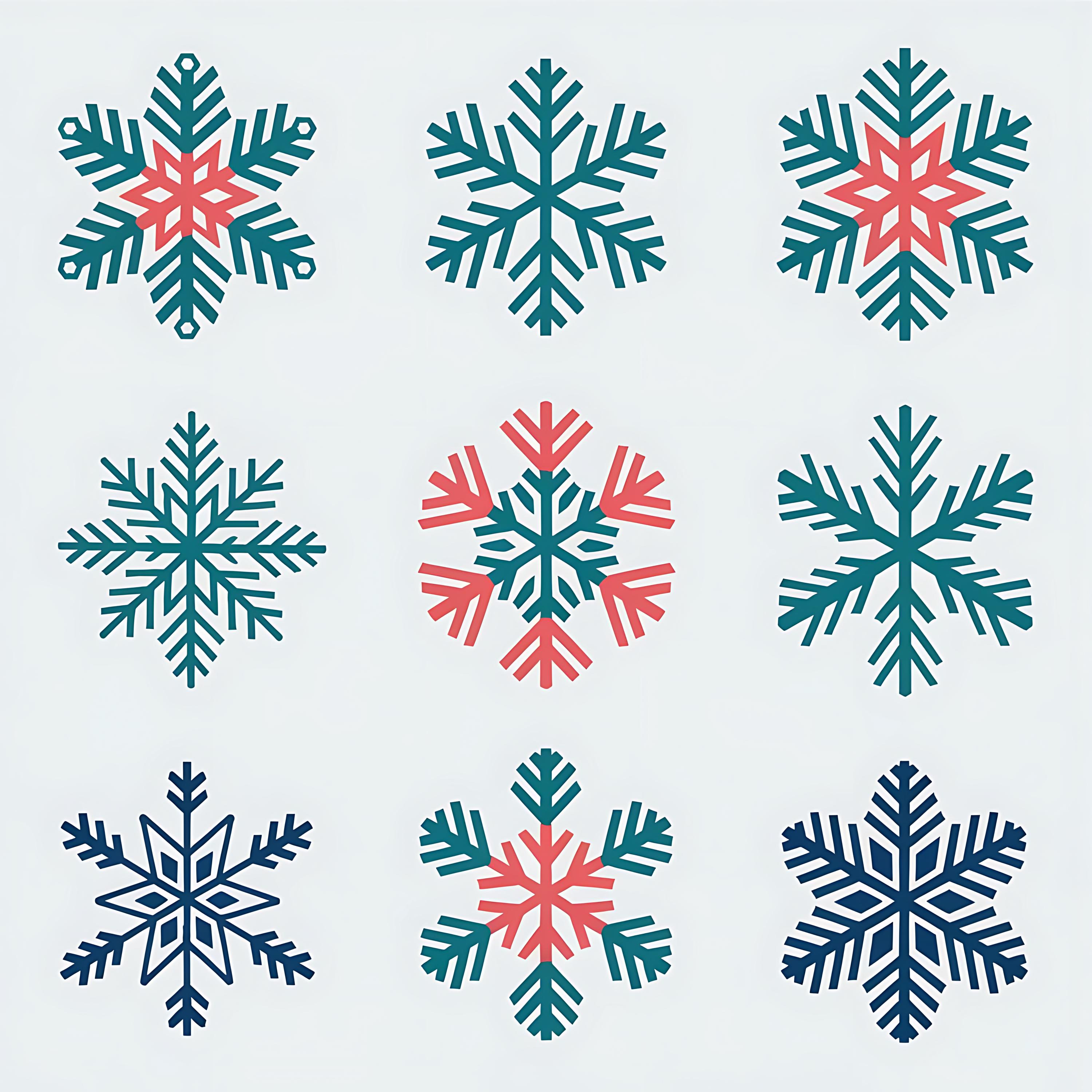 500+ Snowflakes PNG Bundle - Winter Clipart, Christmas Snowflake ...