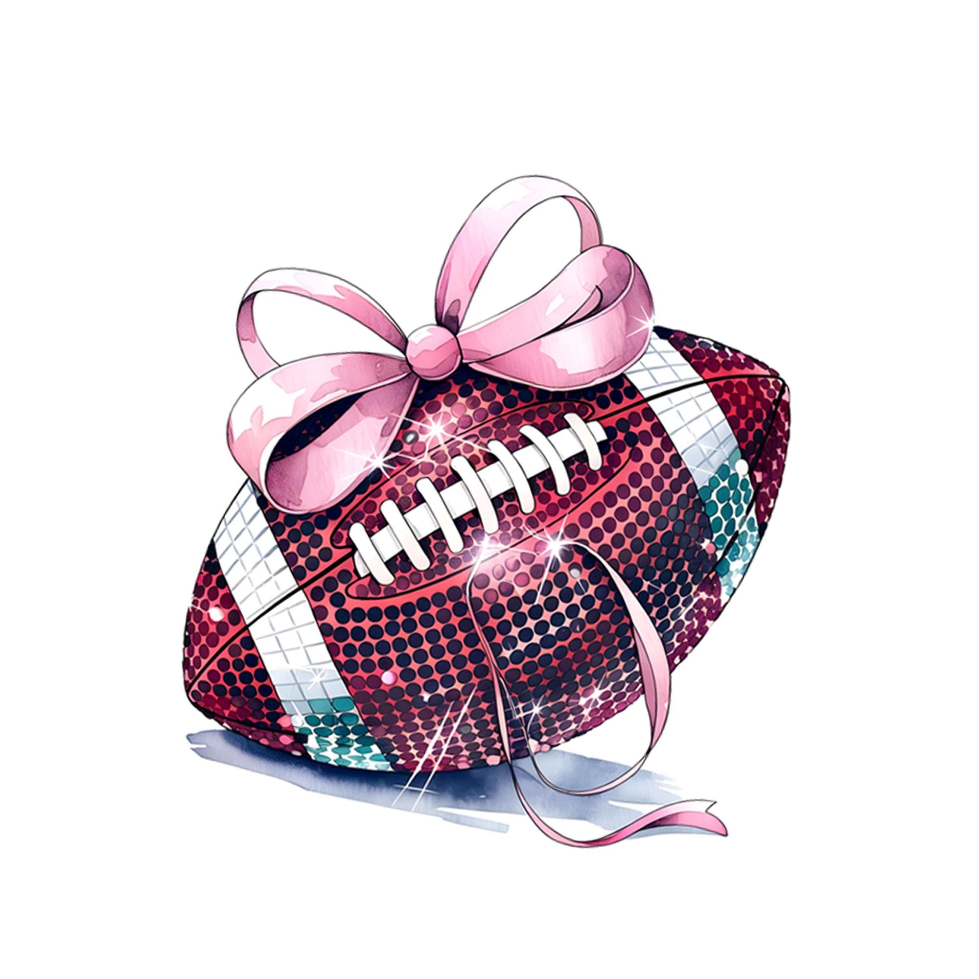 500+ Coquette Football PNG Bundle - Sport PNG, Coquette Bow, Football ...