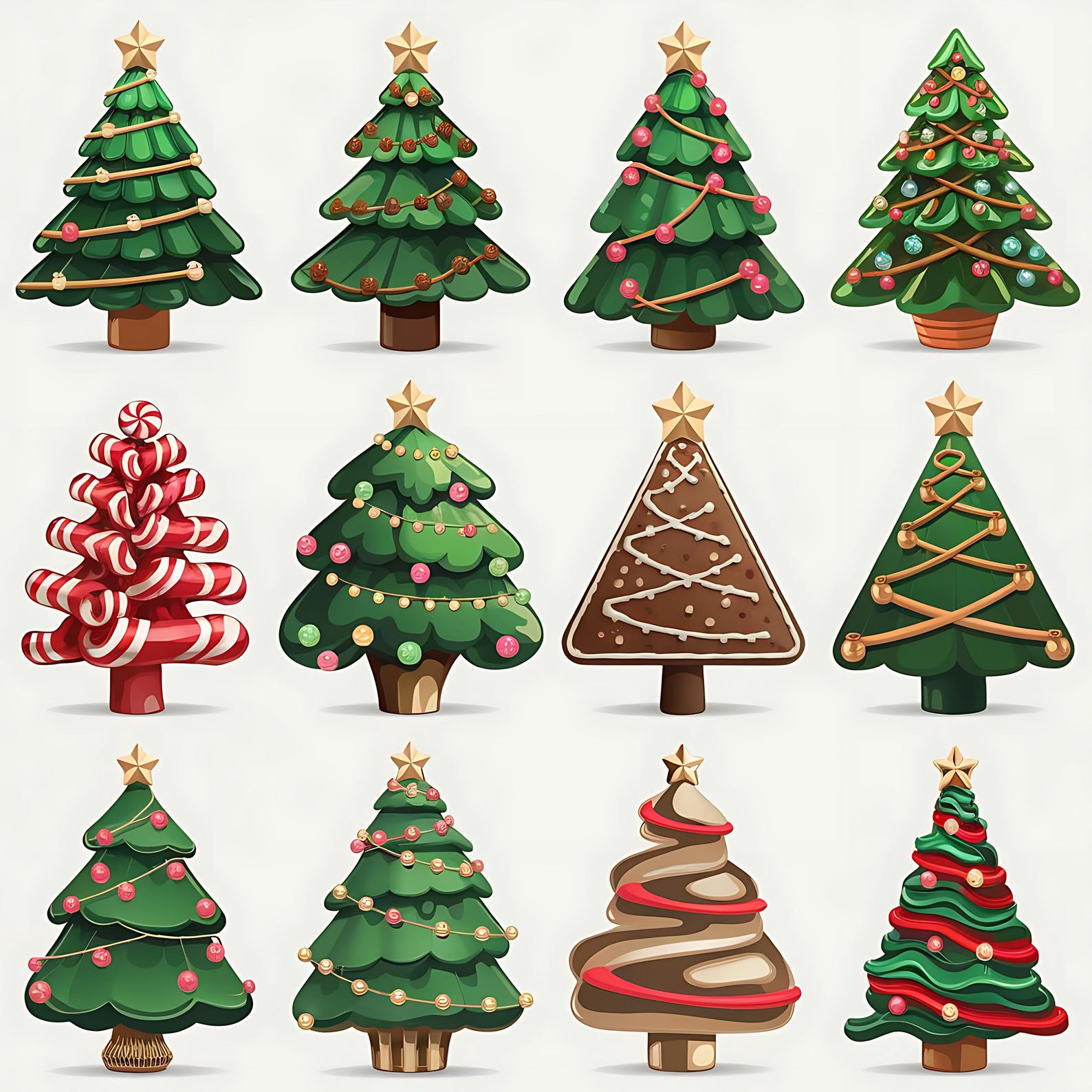 500+ Christmas Tree PNG Bundle - Holiday Clipart, Christmas Tree SVG ...