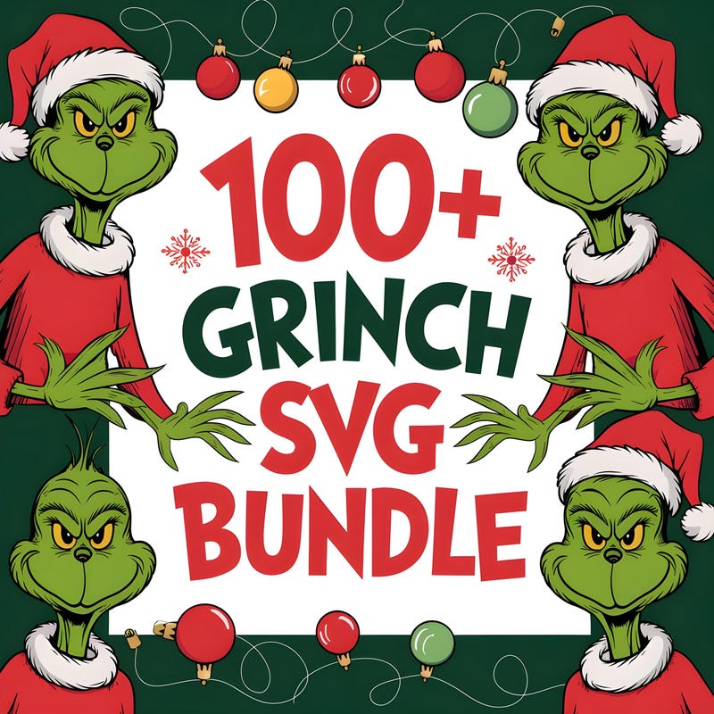 Grinch Svg - Etsy