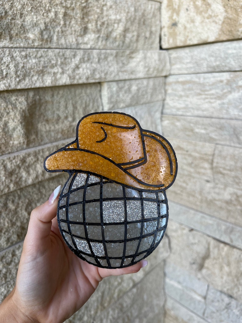 Cowboy Disco Ball Freshie - Etsy