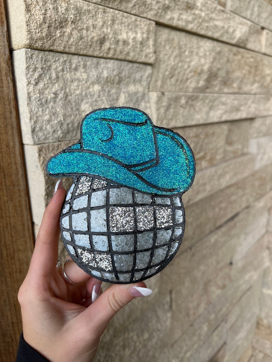 Cowboy Disco Ball Freshie - Etsy