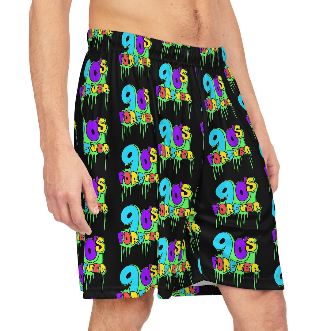 90's Forever Basketball Shorts - Etsy