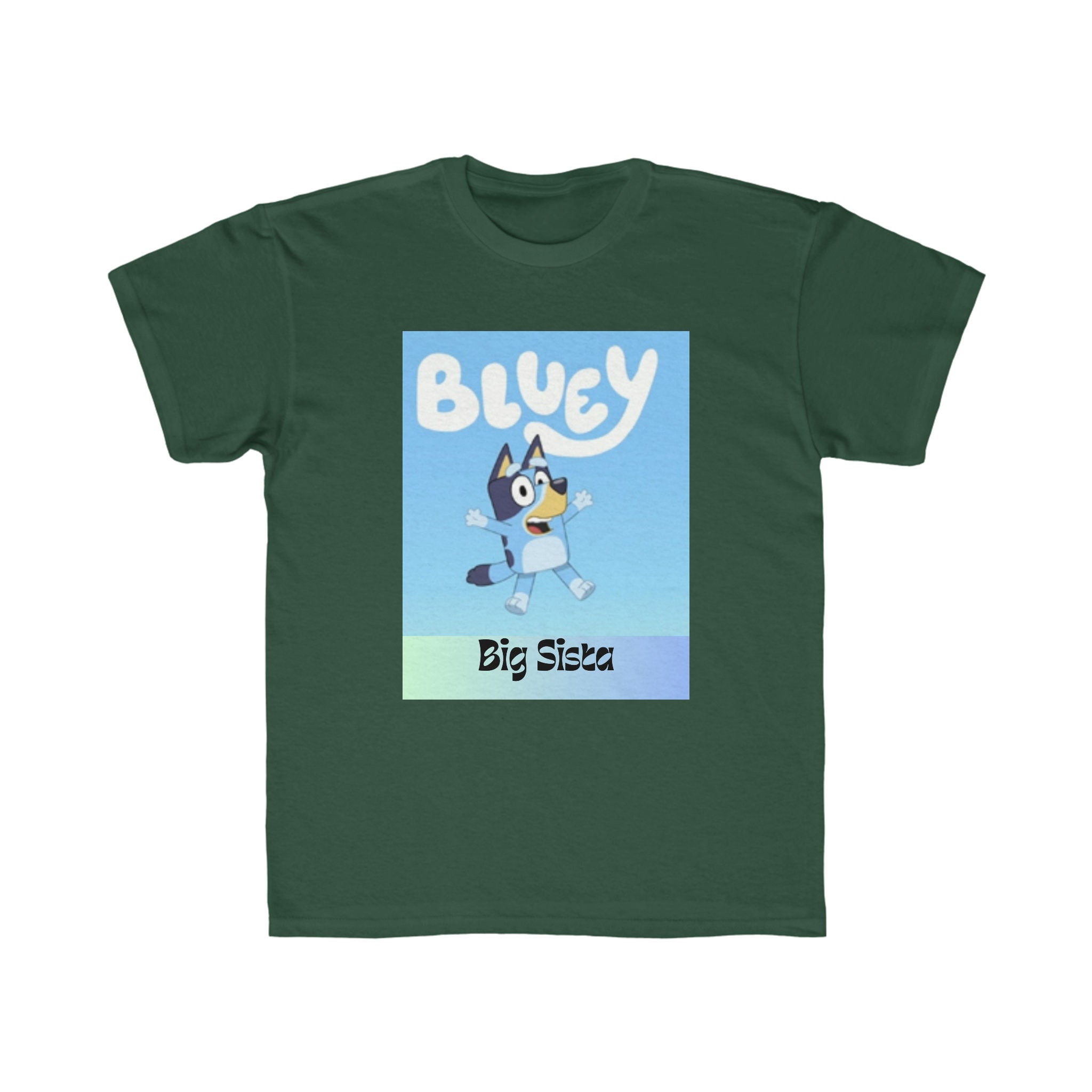 Big Sista Bluey Kids Regular Fit Tee - Etsy