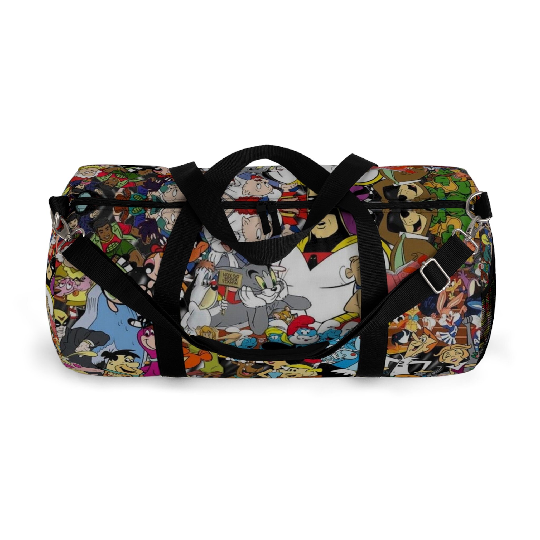 90's Cartoon Duffel Bag - Etsy