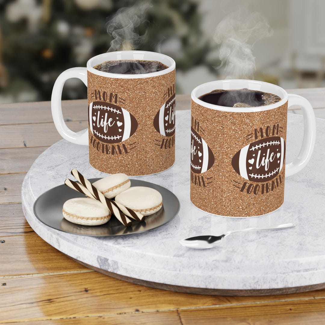 Football Mom Mugs (11oz\15oz\20oz) - Etsy