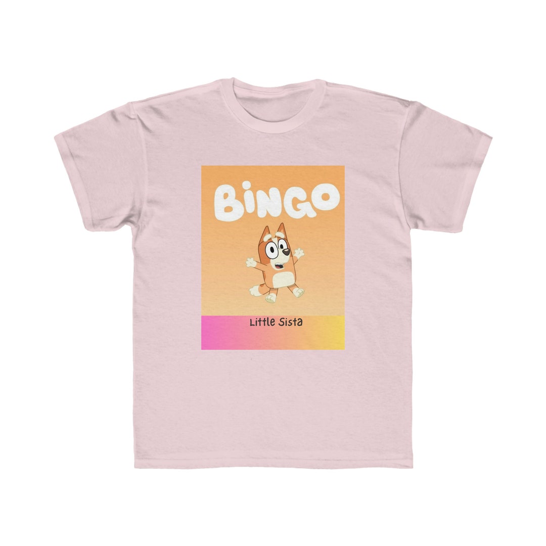 Little Sista Bingo Kids Regular Fit Tee - Etsy
