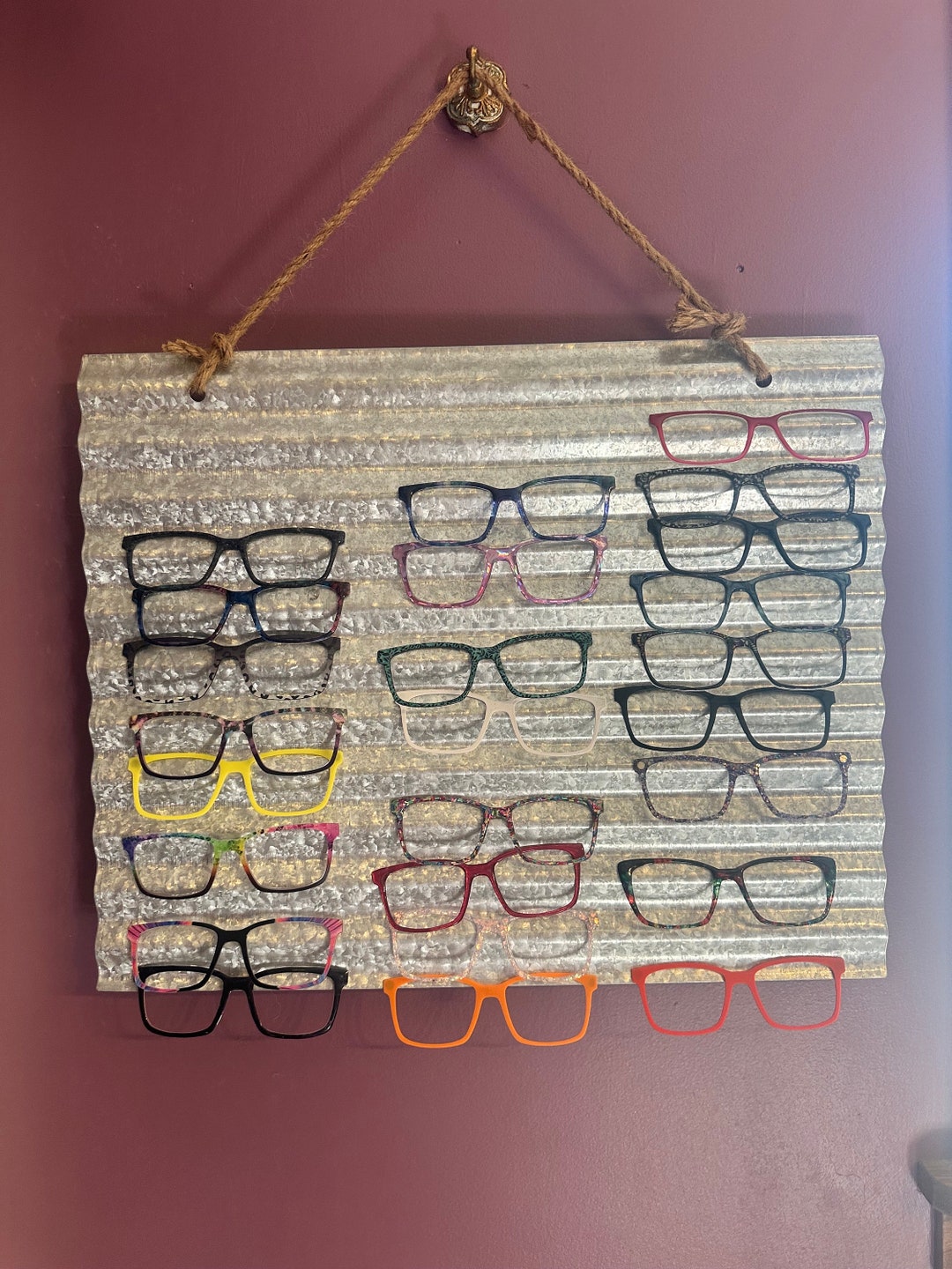 Pair Topper Storage and Display - Corrugated Metal, Holds 33+ Toppers ...