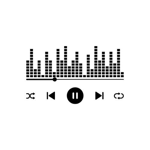 Music Player Equalizer SVG Digital Print - Etsy