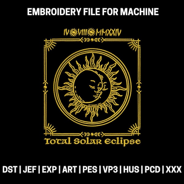 Celestial Machine Embroidery Designs - Etsy