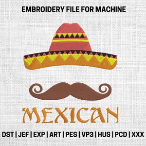 Mexican Embroidery Designs, Mexico Embroidery Pattern, Cinco De Mayo ...