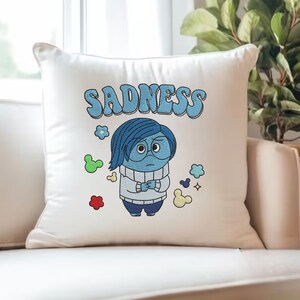Sadness Character Embroidery Designs,emotion Character Embroidery ...