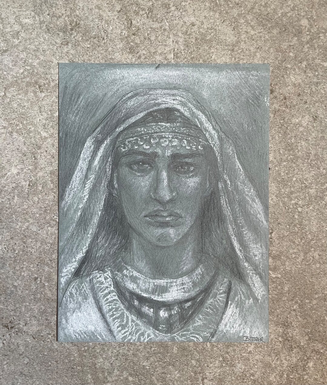 Women of Faith 6x8 Graphite Drawings - Etsy