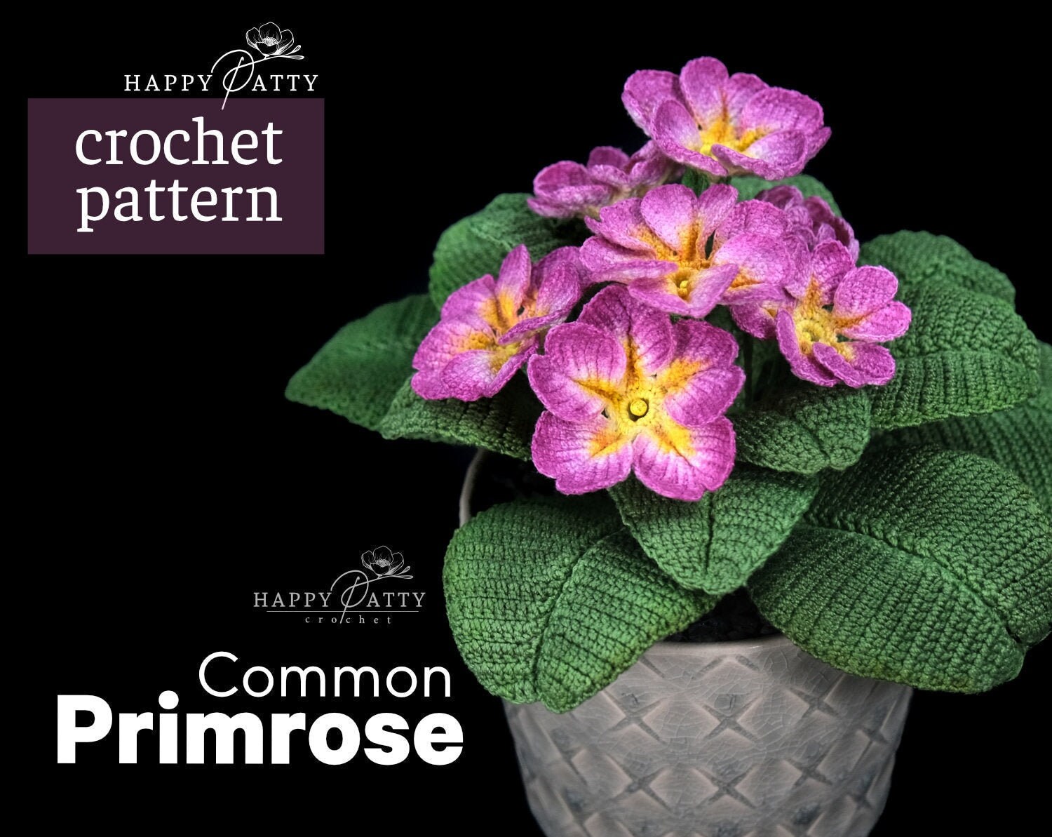 Crochet Primrose Pattern Crochet Pattern for a Primrose - Etsy