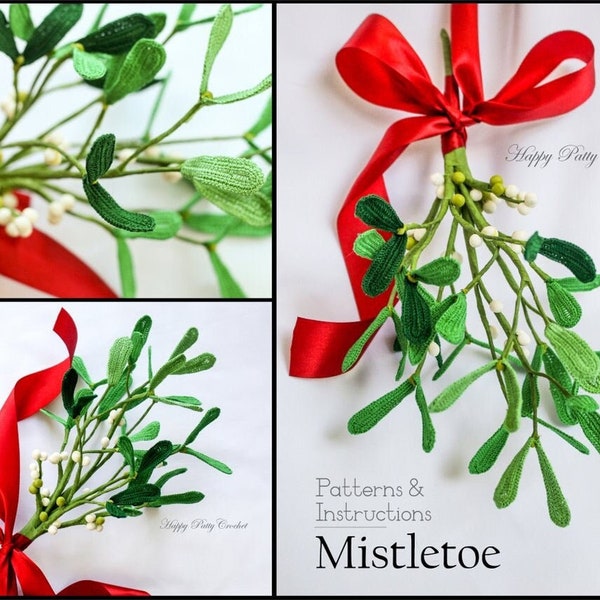 Crochet Mistletoe - Etsy